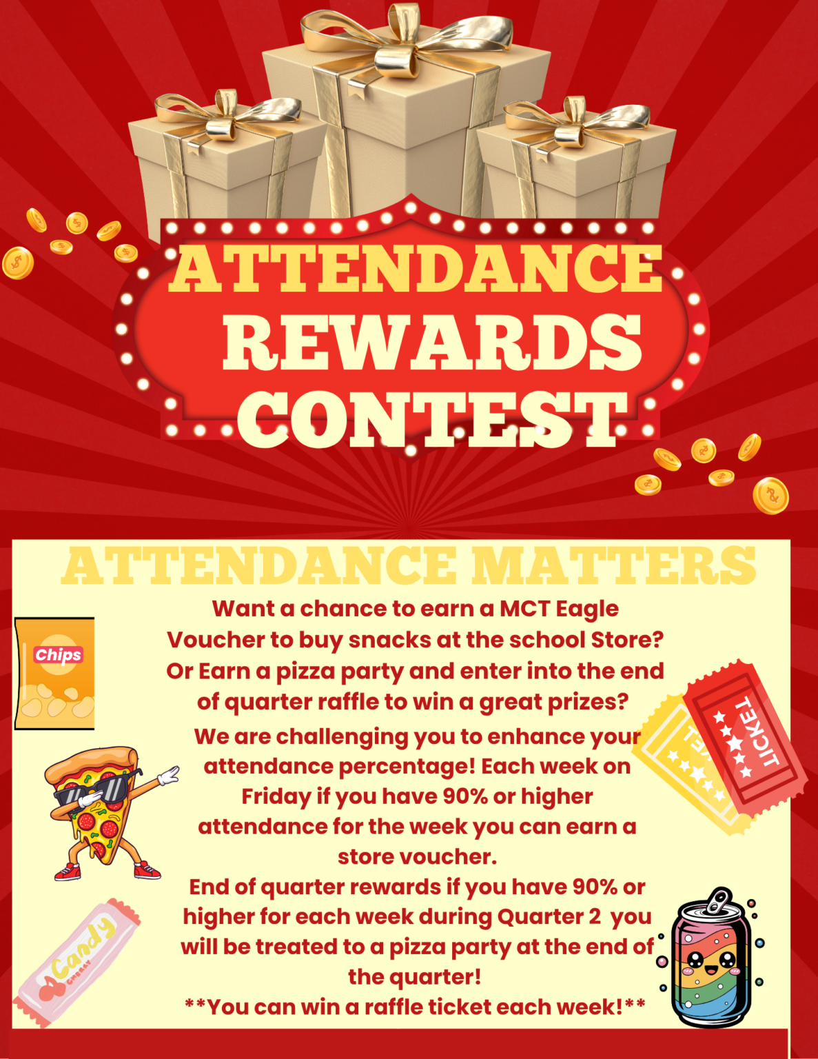 Montbello Career and Tech » ATTENDANCE REWARDS CONTEST